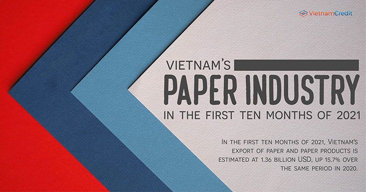 Vietnam’s paper industry in the first ten months of 2021